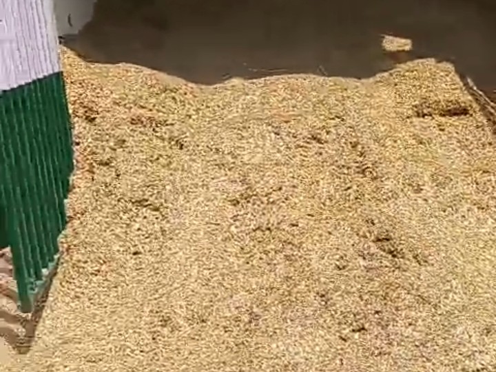 The case of filling straw in the garbage house