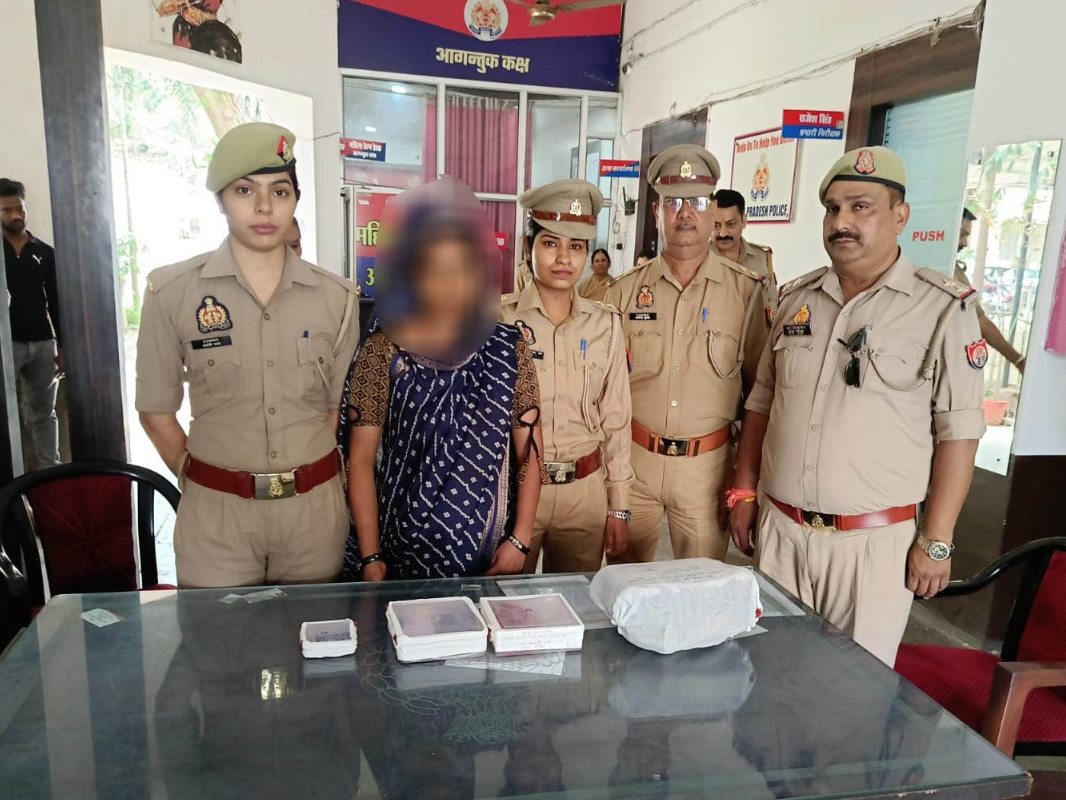 Female thief caught in Jhansi, jhansi news, jhansi police, jhansi news ...