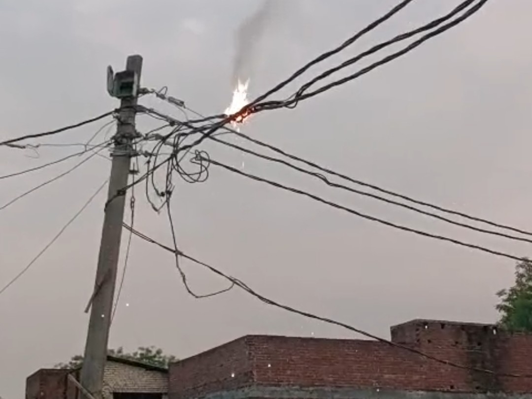 ABC cable caught fire due to short circuit in Rasulpur