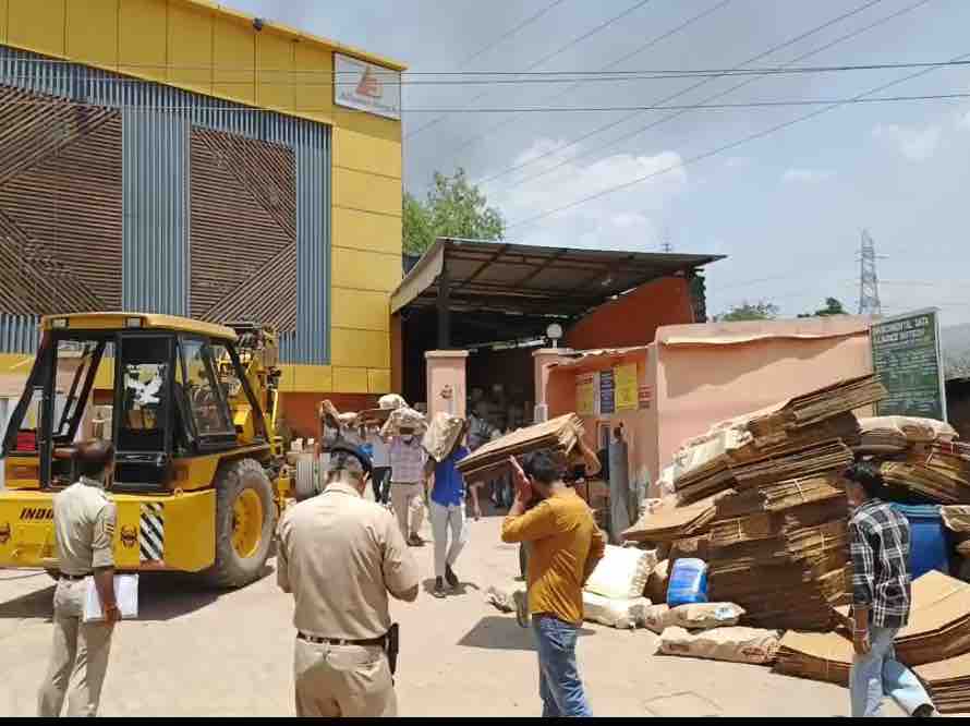 Solan Major Fire at Alliance Biotech Pharma | Baddi Industrial Area ...