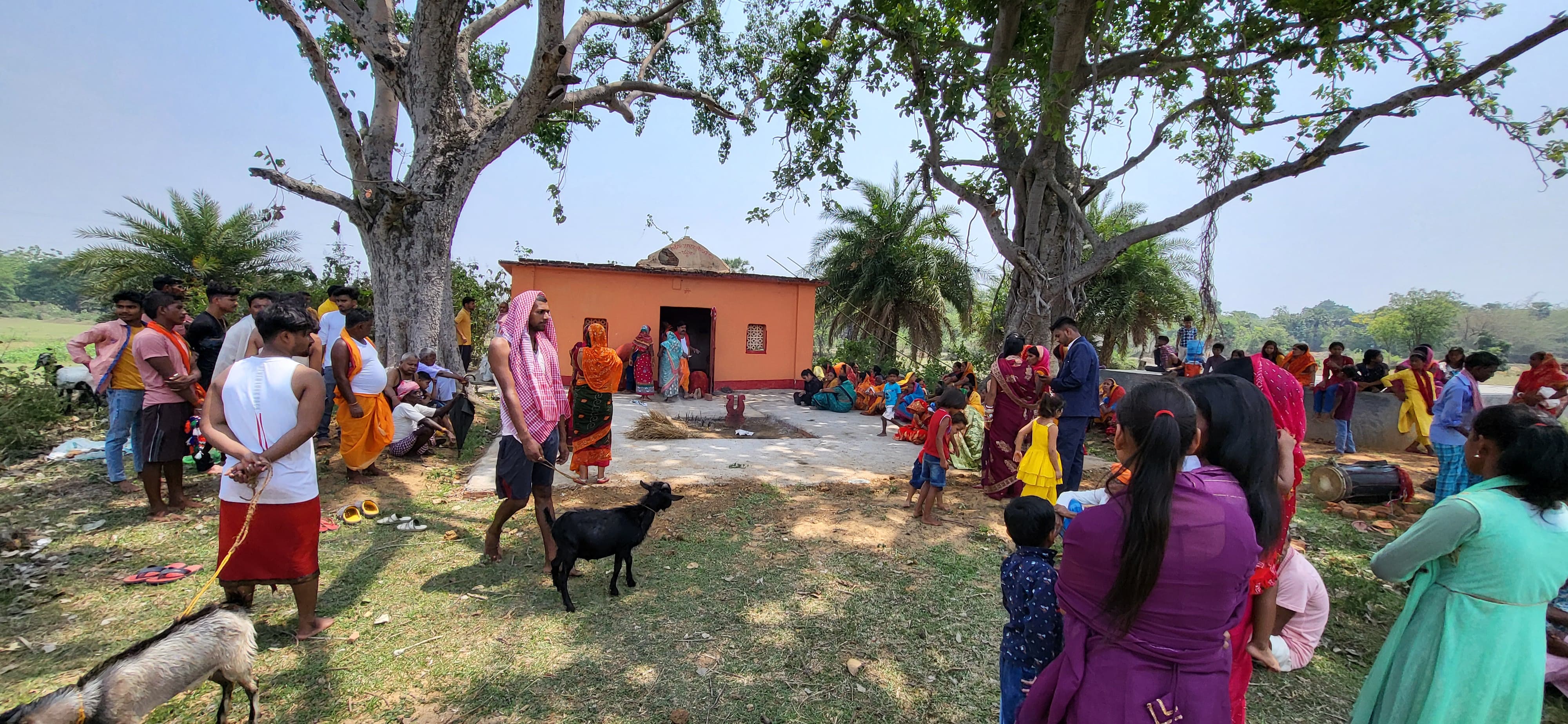 Annual worship held at Maa Raksha Kali temple, people are enthusiastic