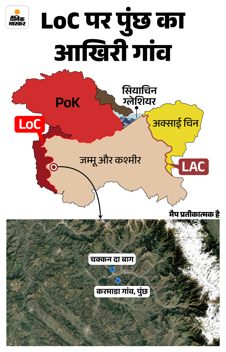 Pakistan Kashmir Attack; Poonch LoC Border Situation | Chakkan Da Bagh ...
