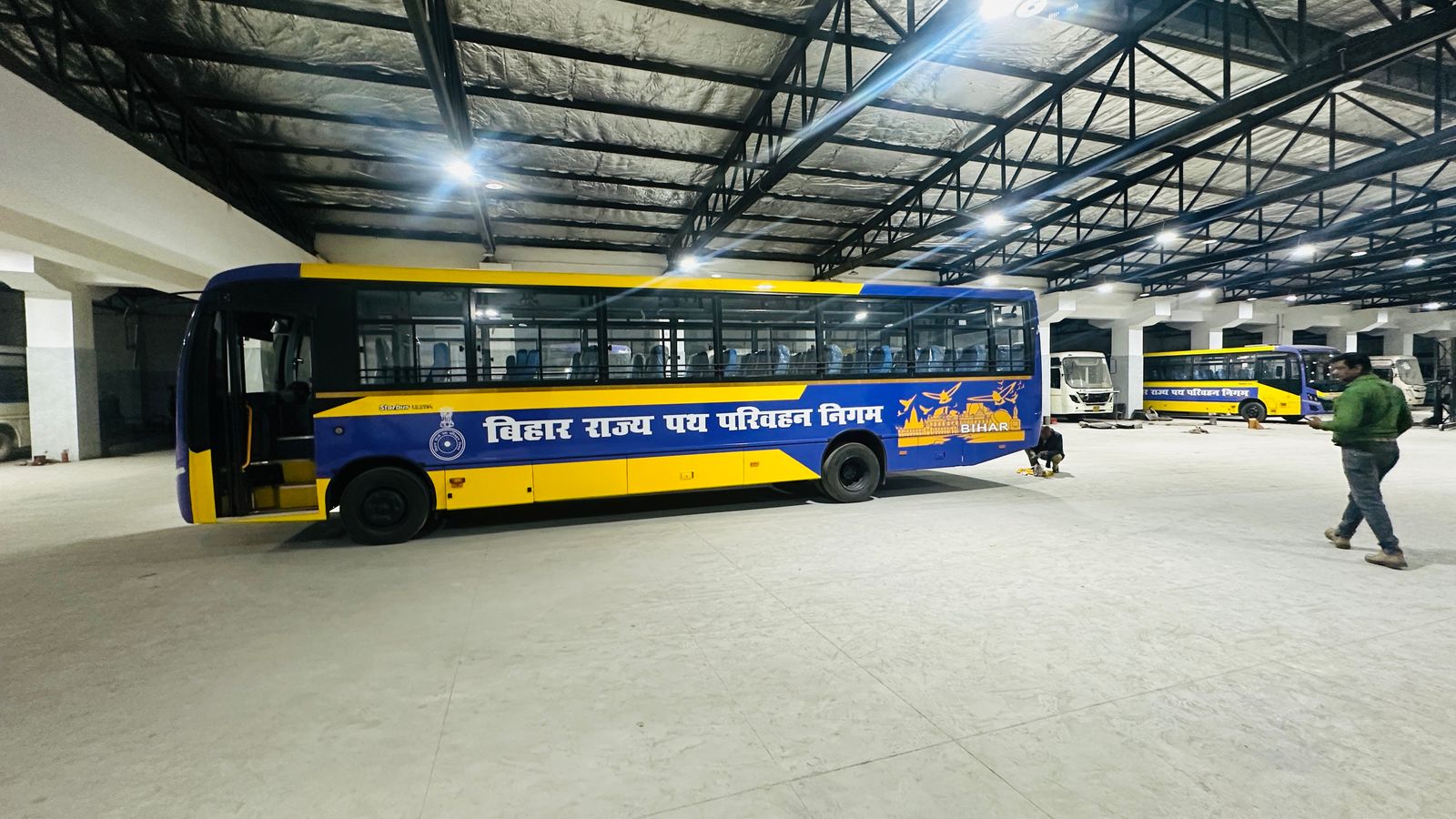 Path Parivahan Nigam gave the gift of 9 new deluxe buses, will start ...