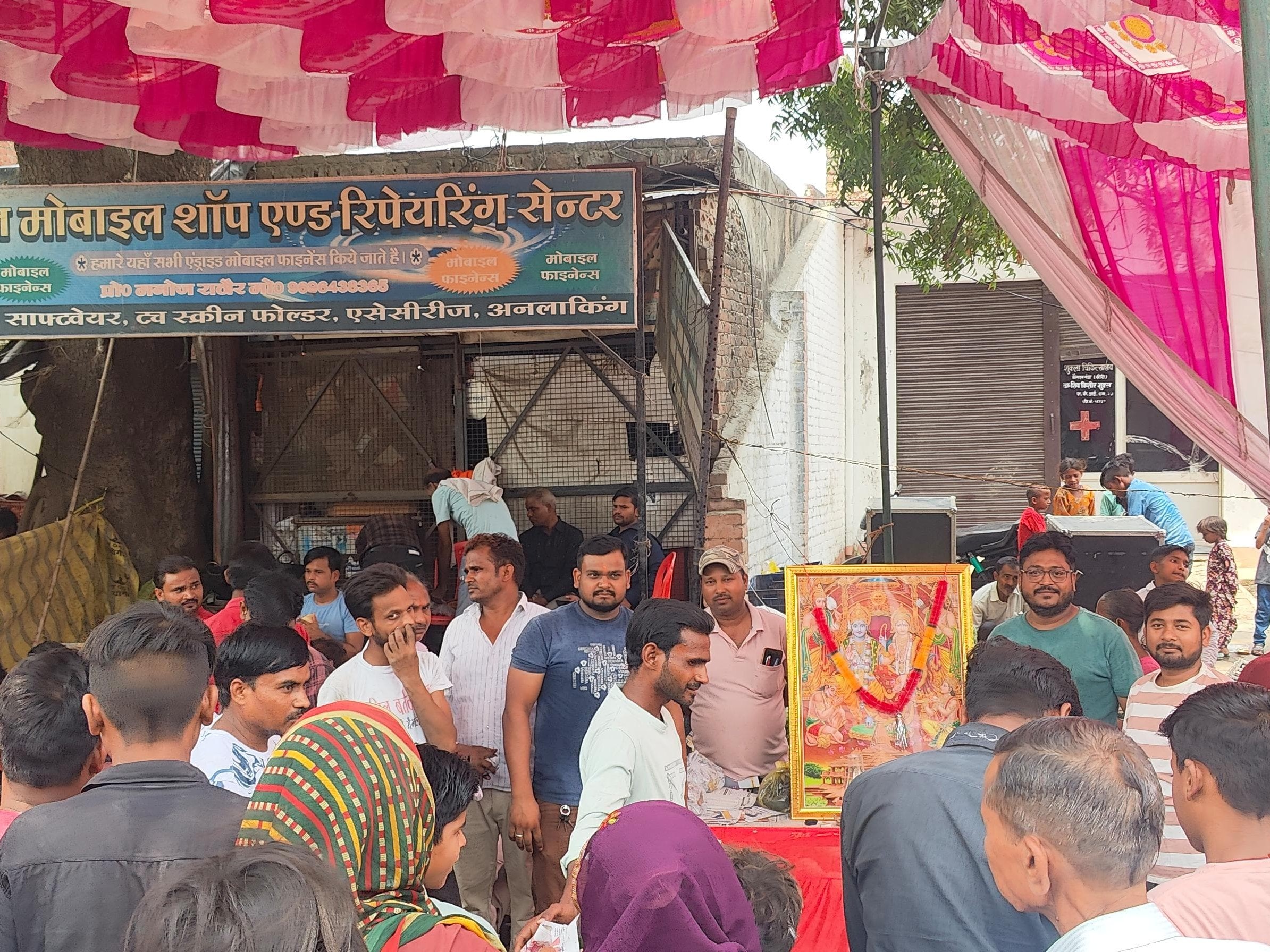 The devotion of the devotees on the second Tuesday of the month of ...