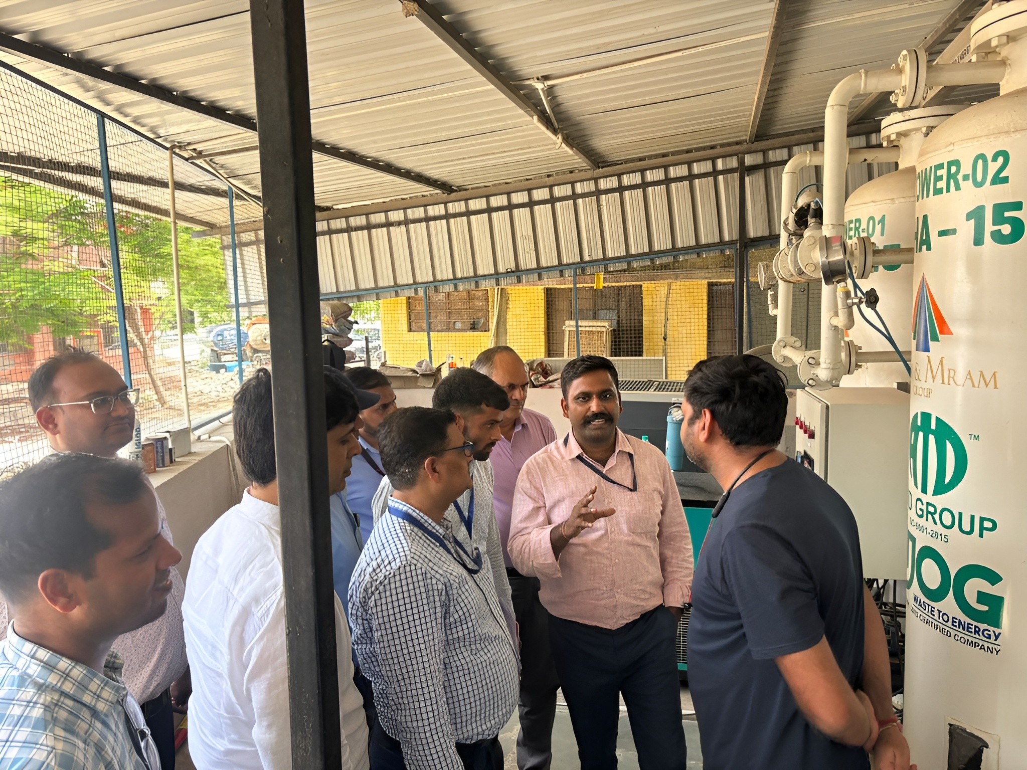 RMSCL team inspected Nimbahera District Hospital | आरएमएससीएल टीम ने ...