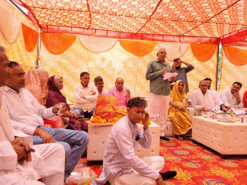 A community hall will be built in Basai in the name of a freedom fighter