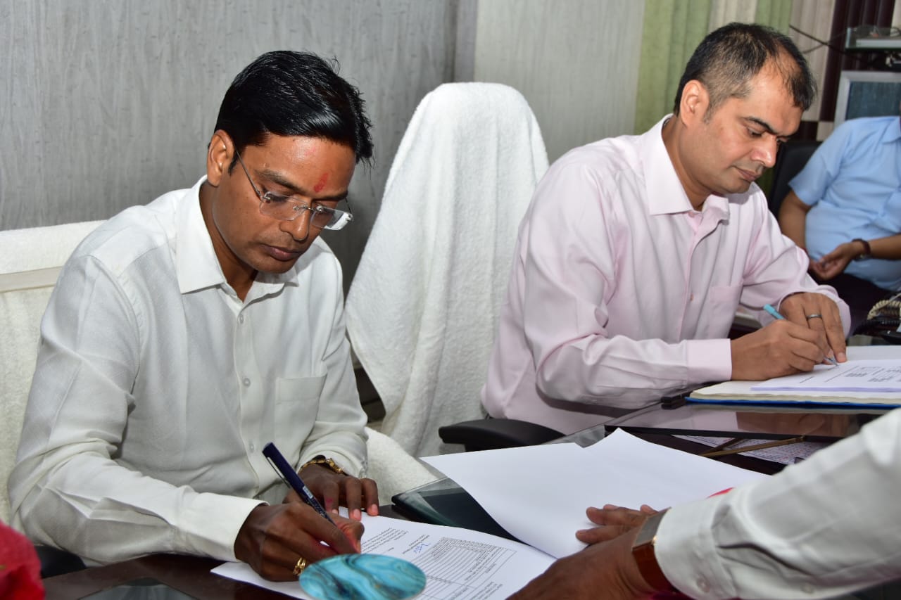 Kaushal Kumar new District Magistrate of Darbhanga took charge