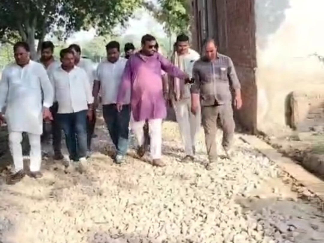 Quality check of road construction in Bankati | बनकटी में सड़क निर्माण ...