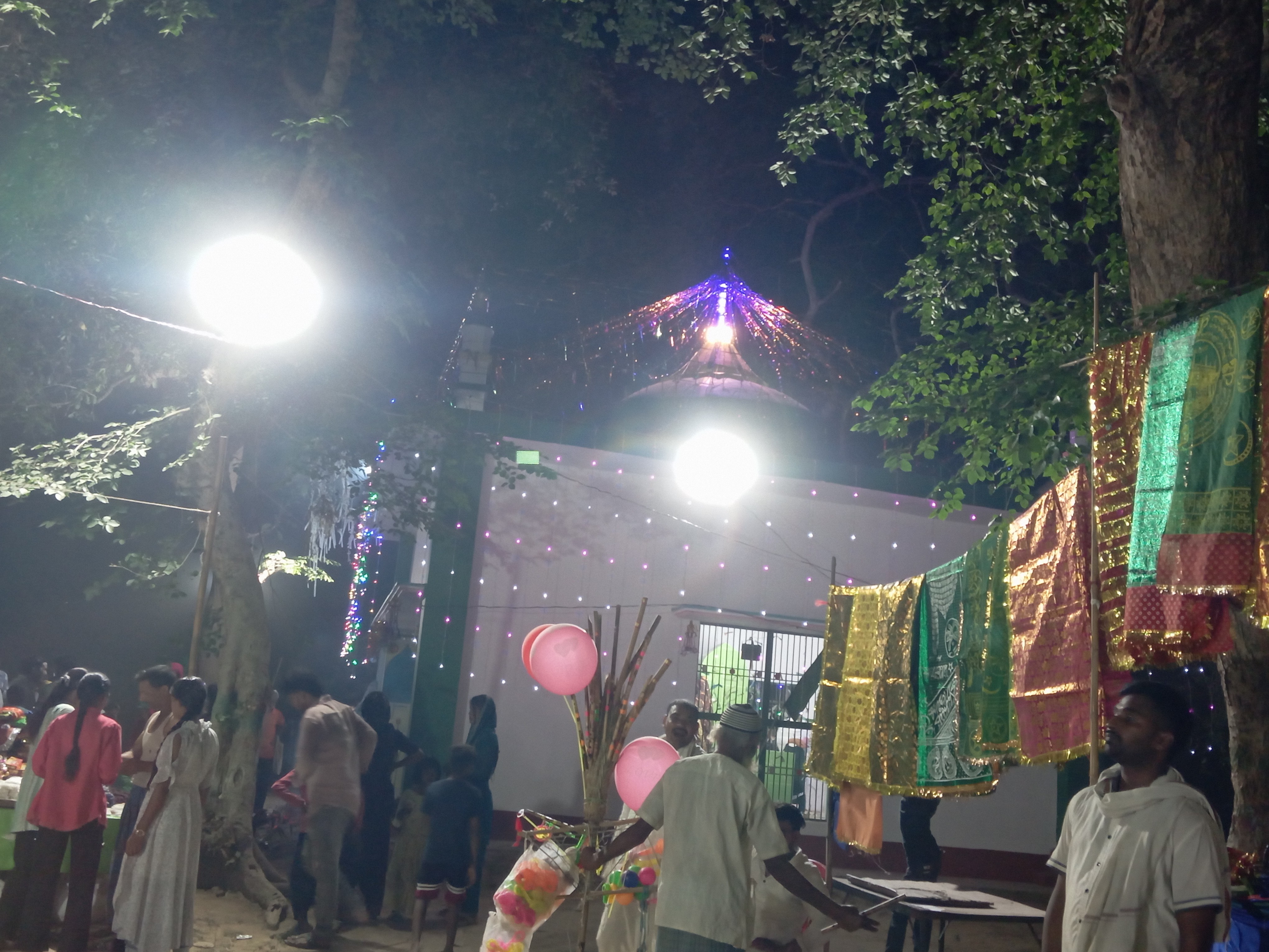 Crowds of people gathered at Talai Dada's shrine | तलाई दादा की मजार पर ...