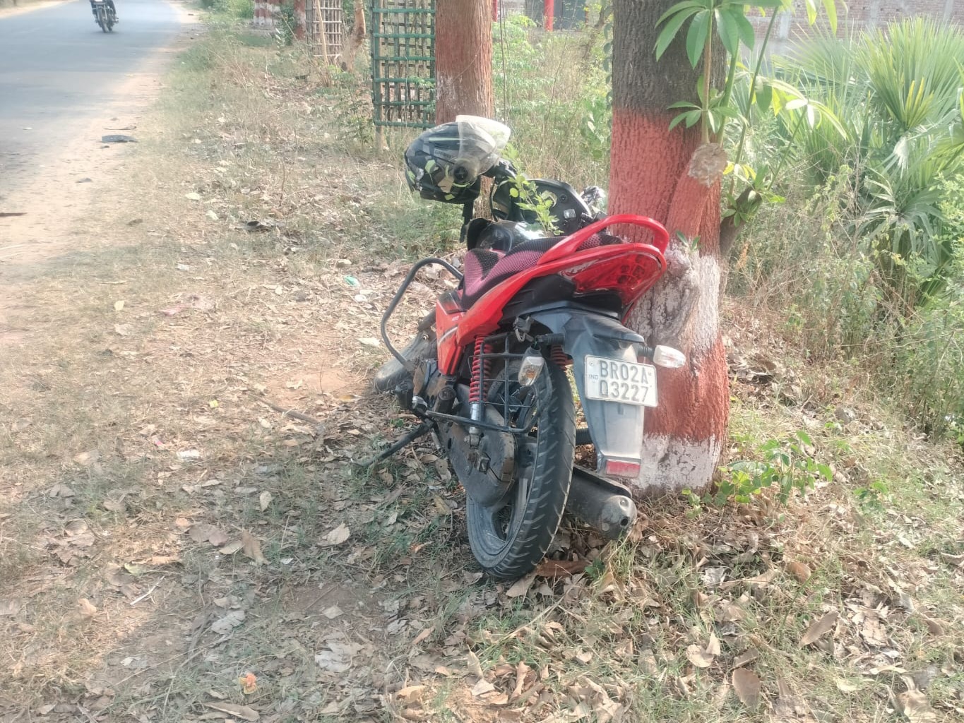 Bike rider dies a painful death, hit by an unknown vehicle, chaos in ...