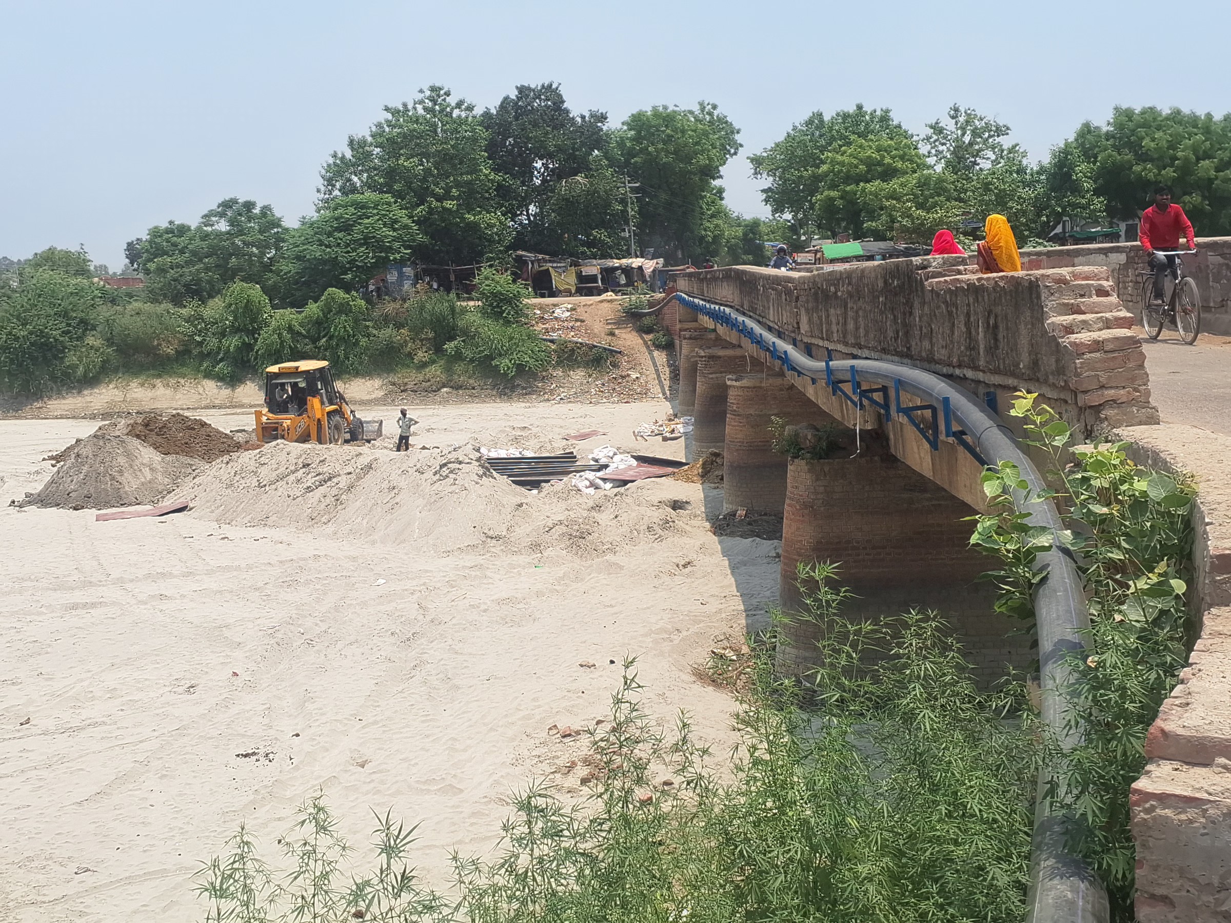 The dilapidated bridge of Sharda canal will be made new