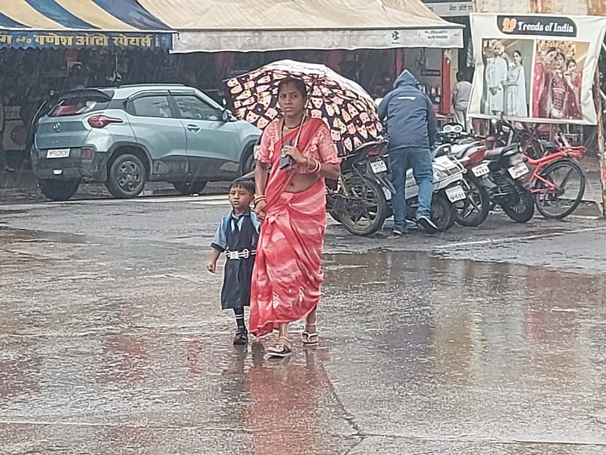 Balaghat has received 21 mm rainfall in June so far | बालाघाट में जून ...