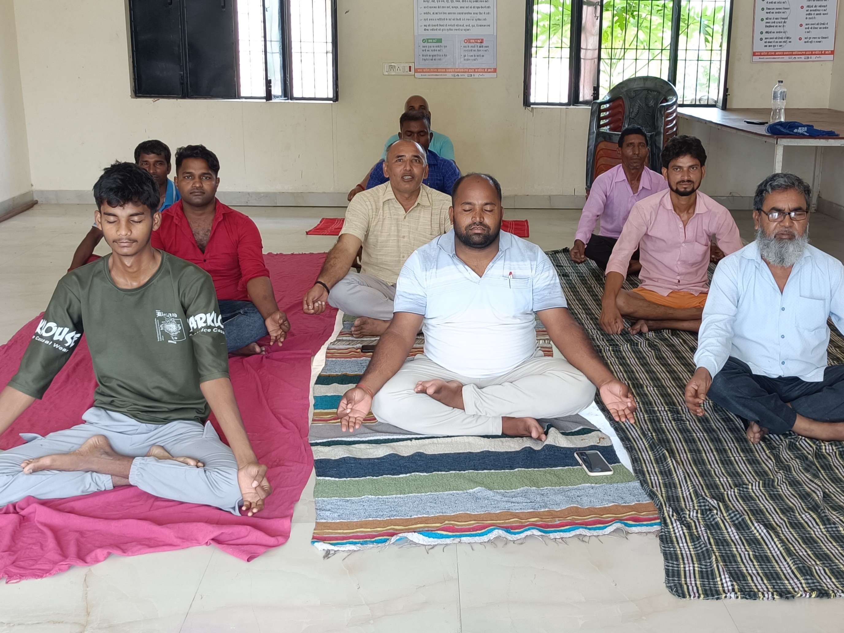 Yoga program in Agouna on World Yoga Day | विश्व योग दिवस पर अगौना में ...