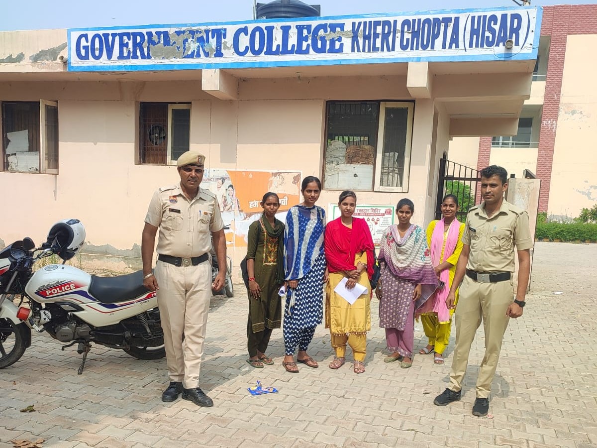 Hisar-hansi-police-safe-city-campaign-women-safety-awareness-narnaund ...