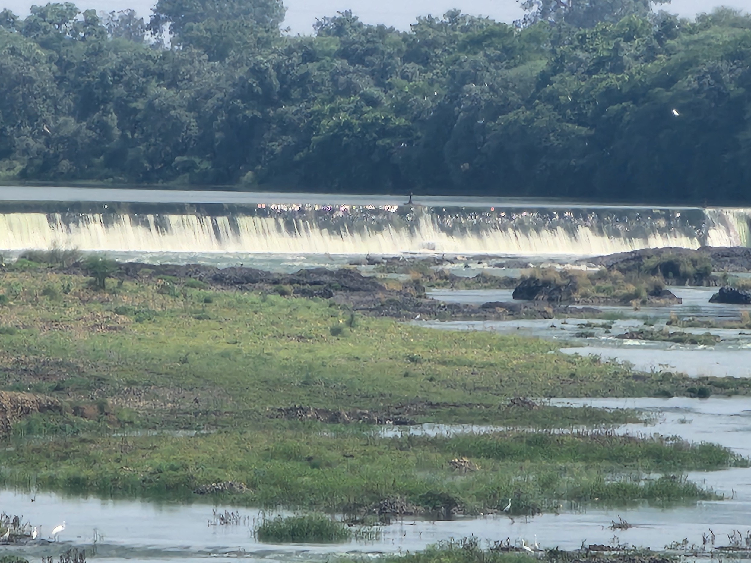 Water level in Shipra river increased due to heavy rain