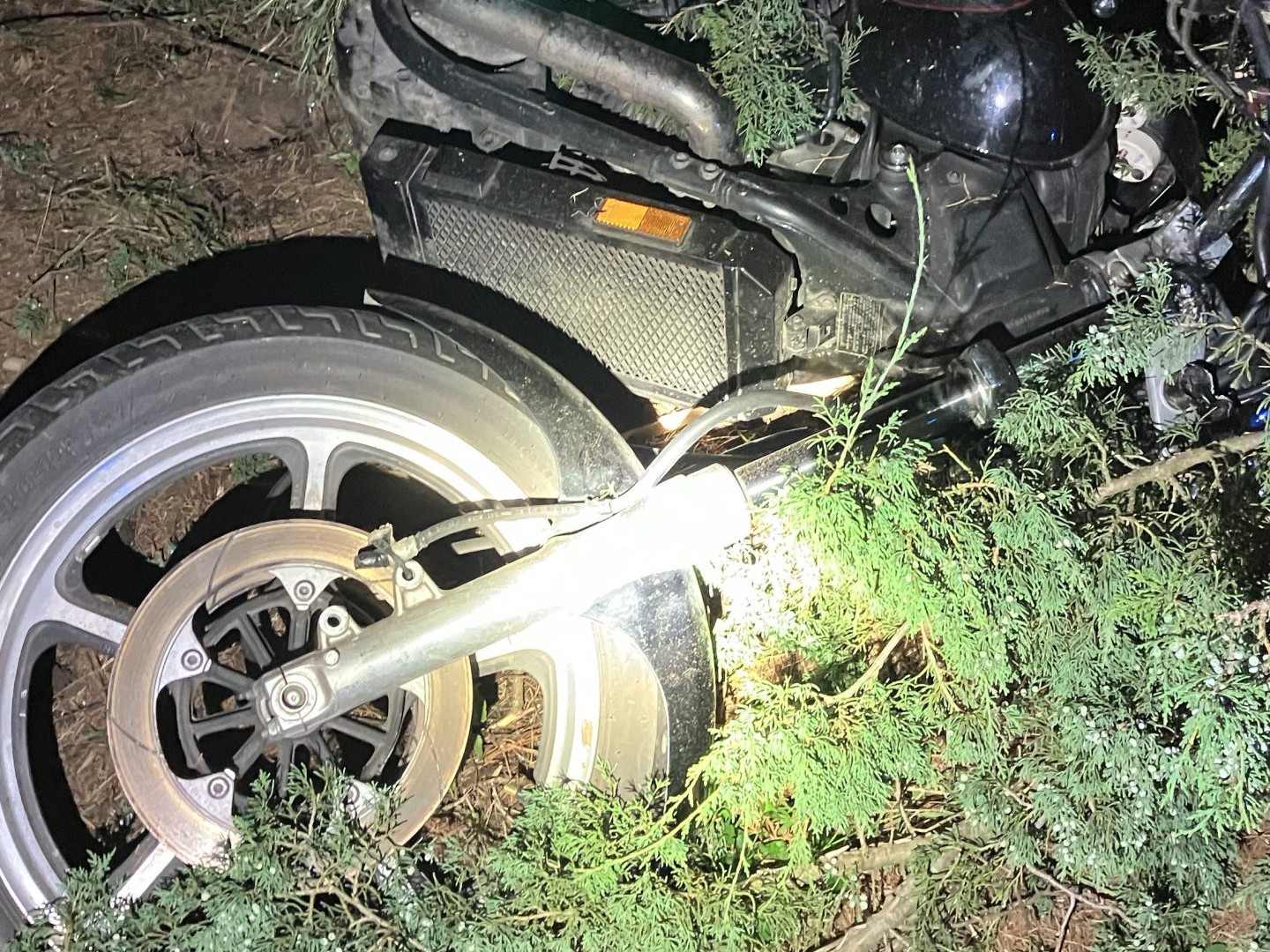 Young man injured, admitted to district hospital