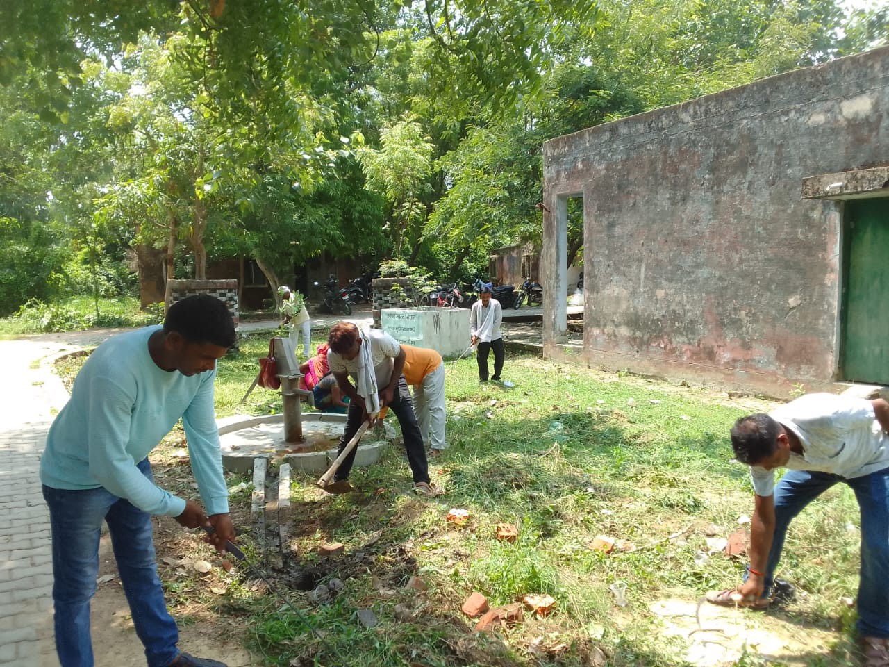 Cleanliness drive initiated in Tarun block | तारुन ब्लॉक में स्वच्छता ...