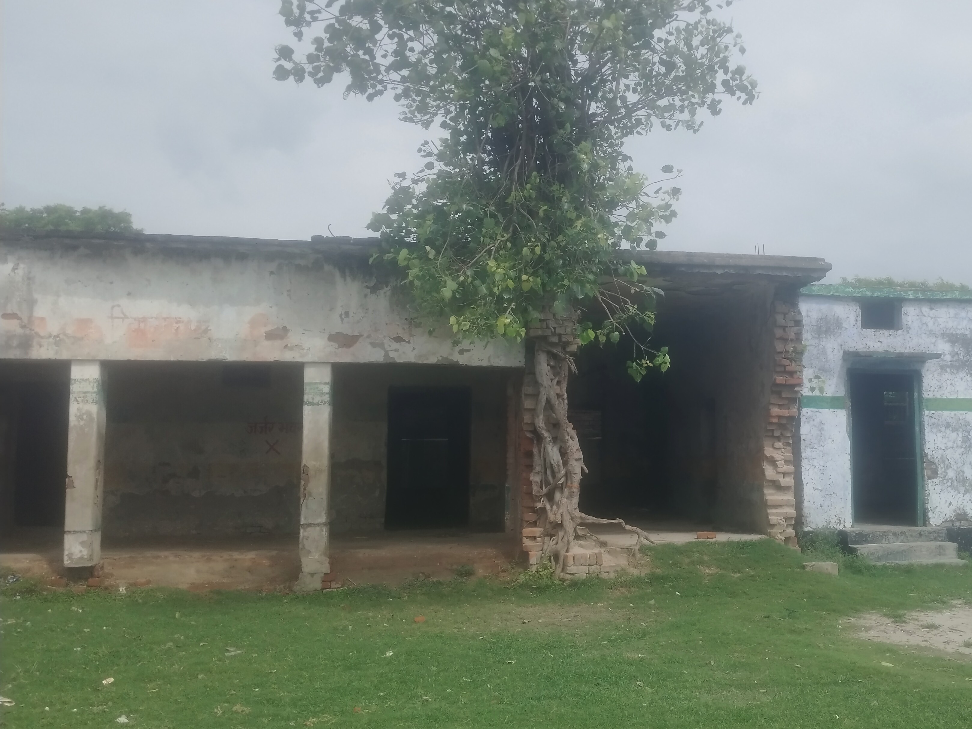 Dilapidated school building becomes a problem