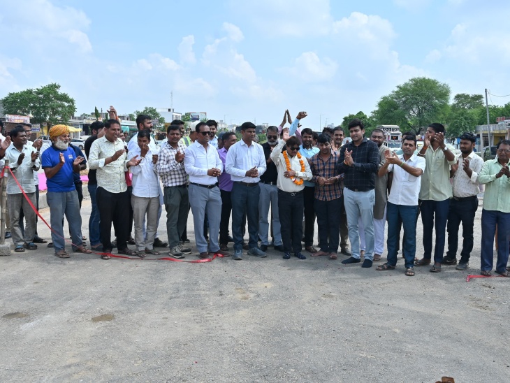 Construction of Bhojalwa cut culvert completed chomu Rajasthan