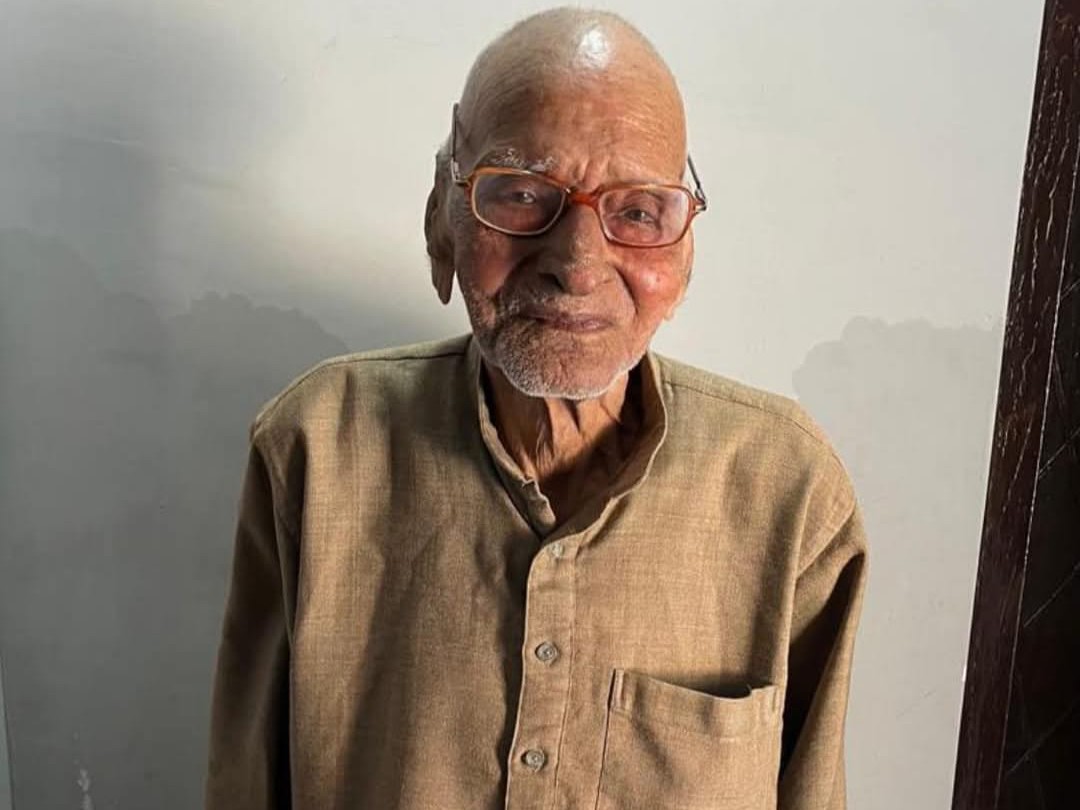 100 year old Congress leader passes away