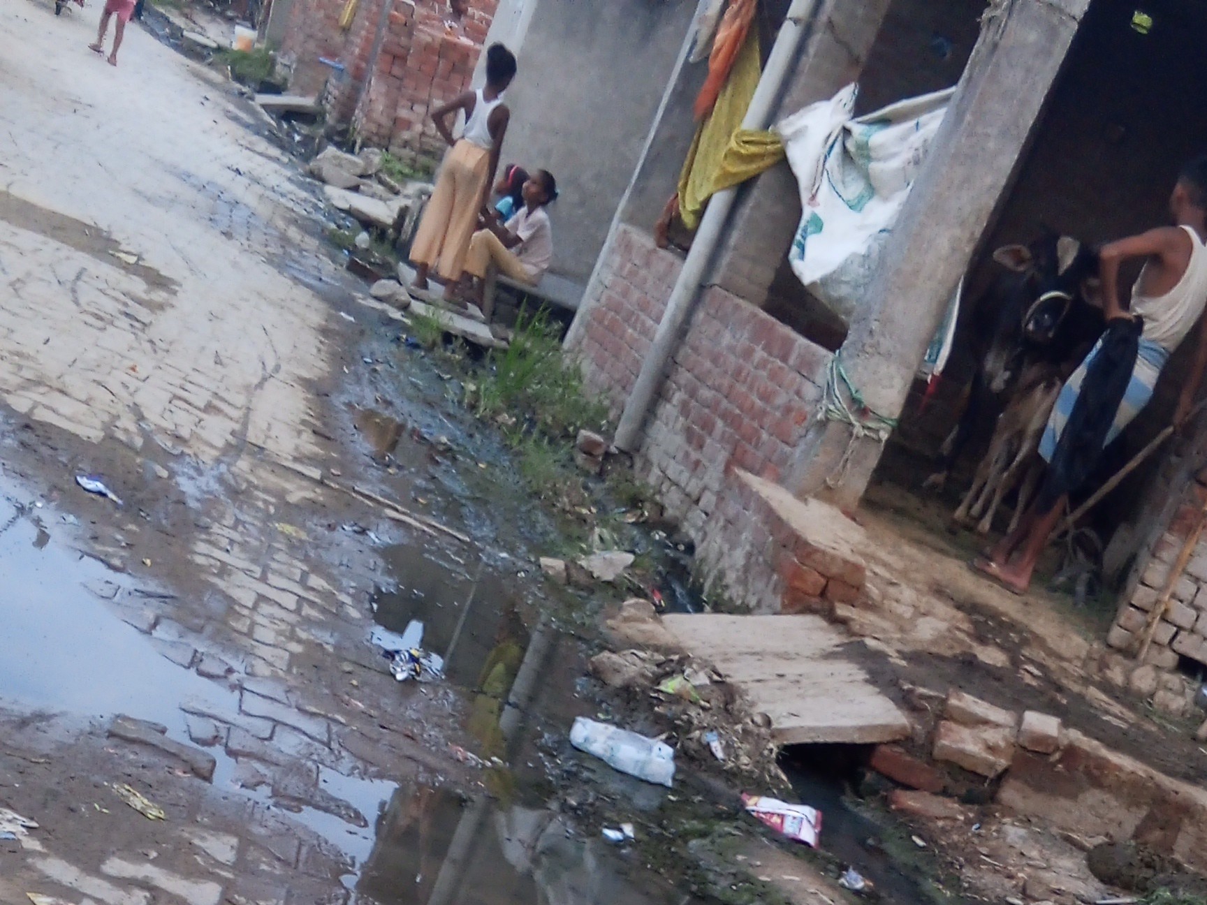 The plight of drains in Saidapur Bhau | सैदापुर भाऊ में नालियों की ...