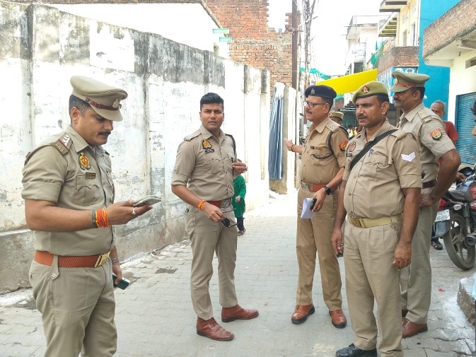 Preparations for Tajia procession in Bhadohi on Muharram