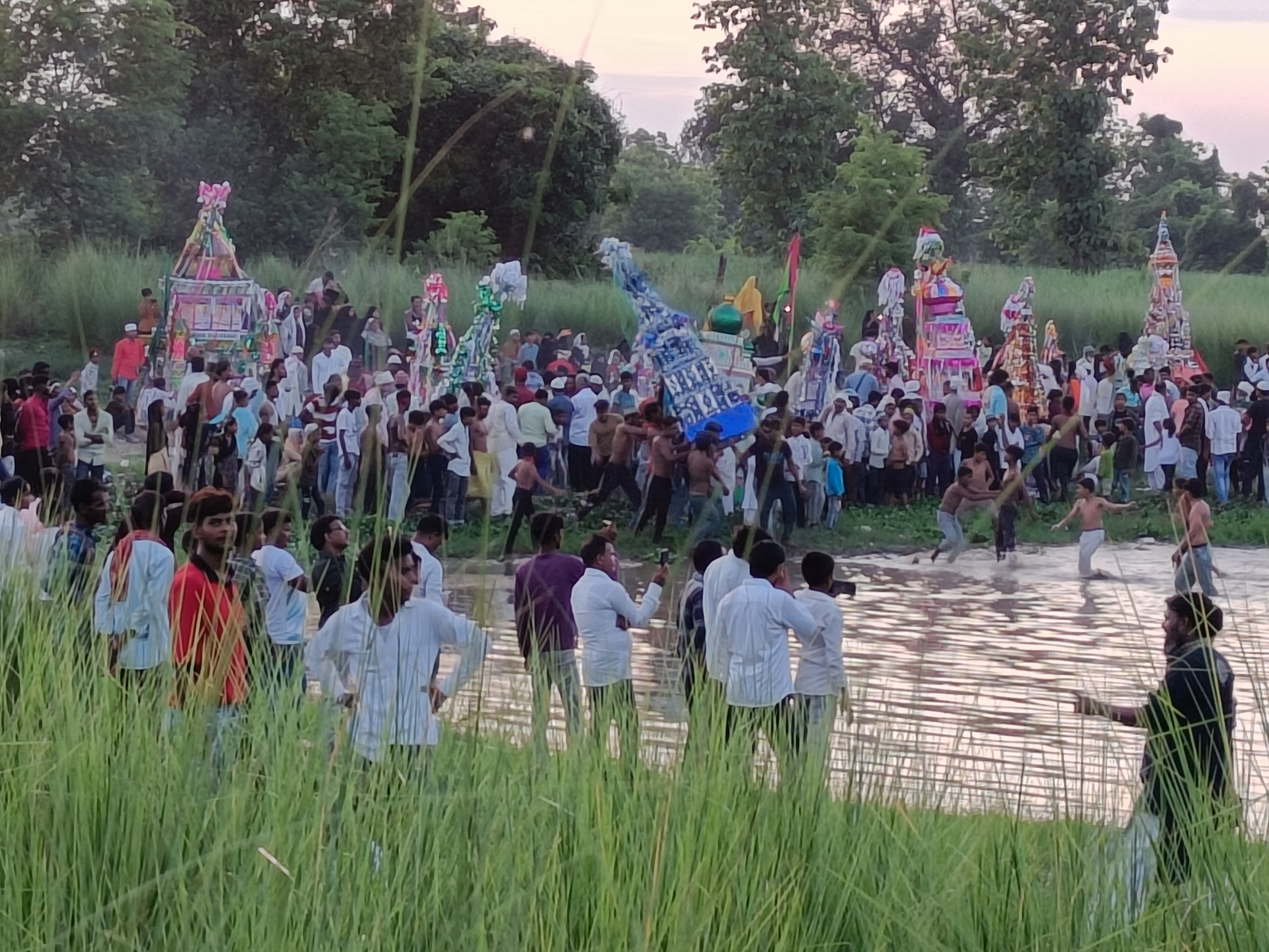Tajia procession on Muharram