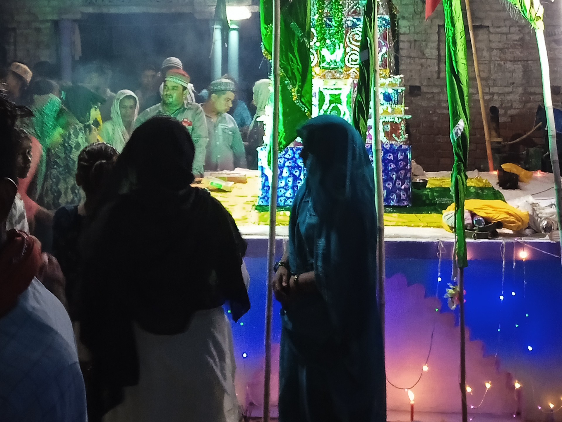 Tajia ceremony on the ninth of Muharram in Gonda | गोंडा में मोहर्रम की ...