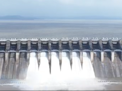 Bargi dam's water level increased