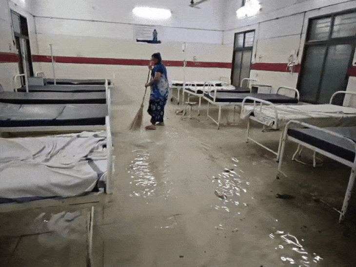 Health services affected due to heavy rain in Shahdol | शहडोल में दो ...