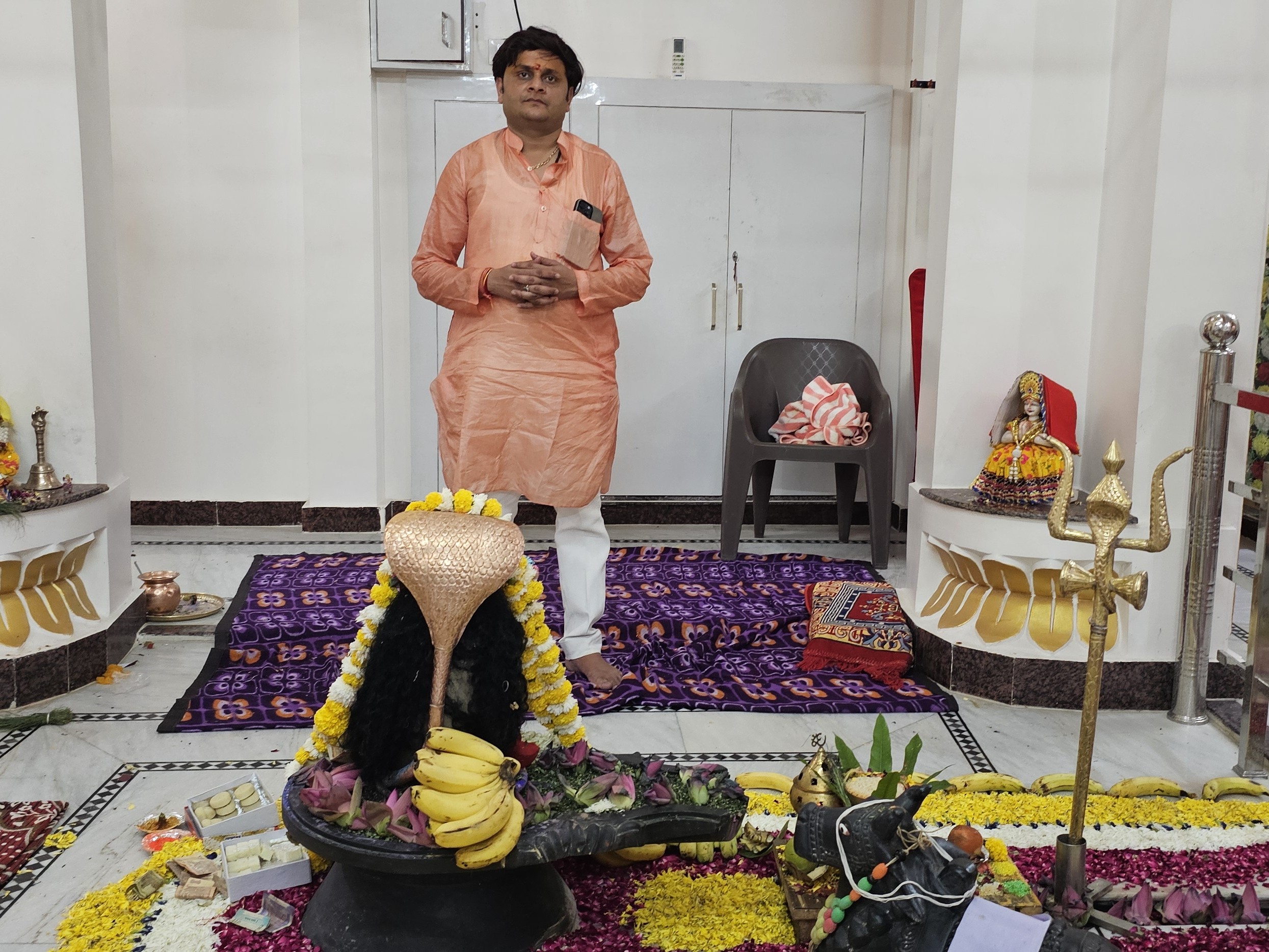 Establishment of Shiva temple in Kakori Shivri, Lucknow