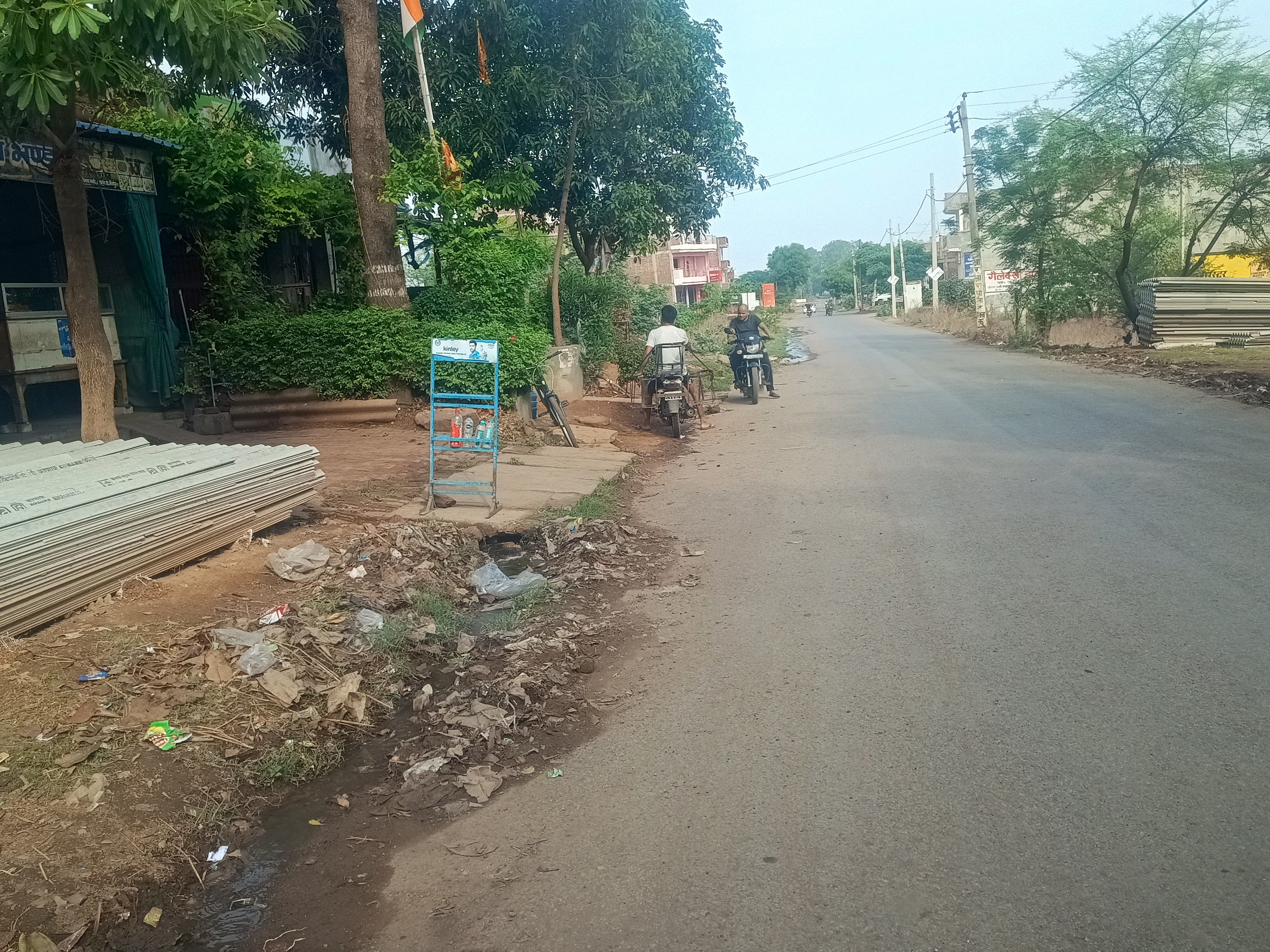 Drainage problem in Deepnagar market