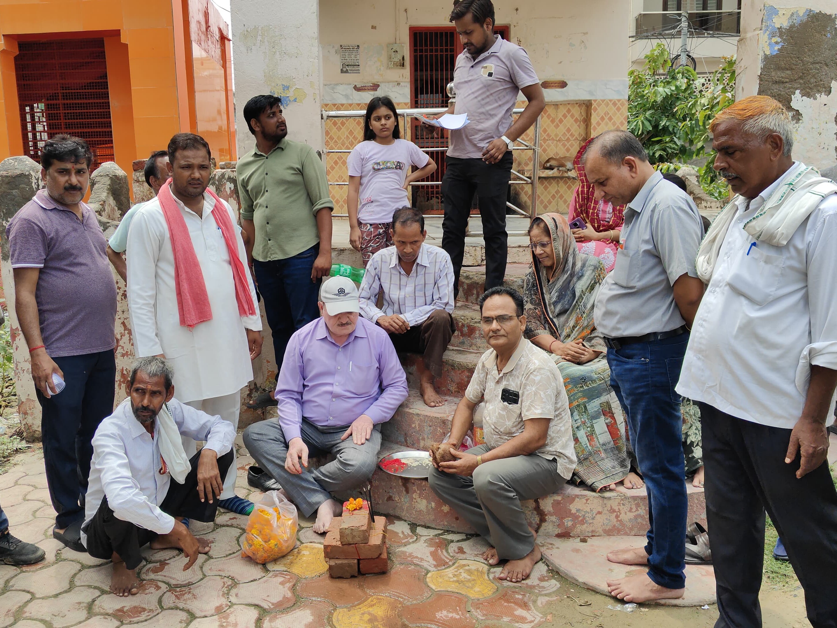 Foundation stone laid for renovation of park in Mathura