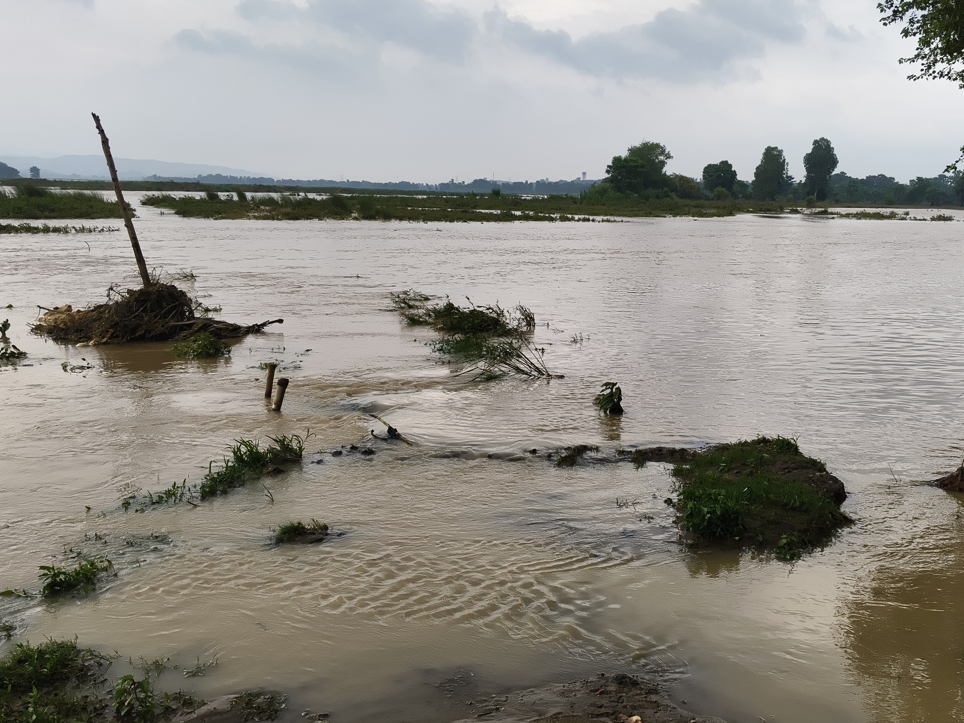 Sakri river flooded after 15 years | सकरी नदी में 15 साल बाद आया उफान ...