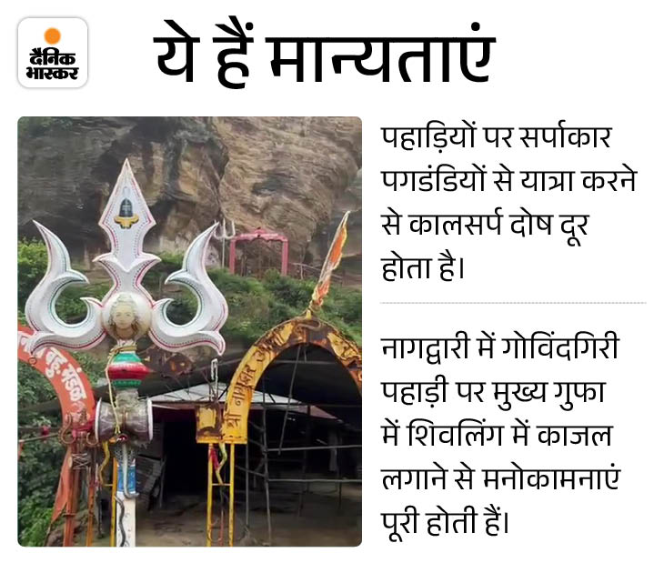 MP Mysterious Temple; Shri Nagdwar Swami Mandir | Satpura Pachmarhi ...