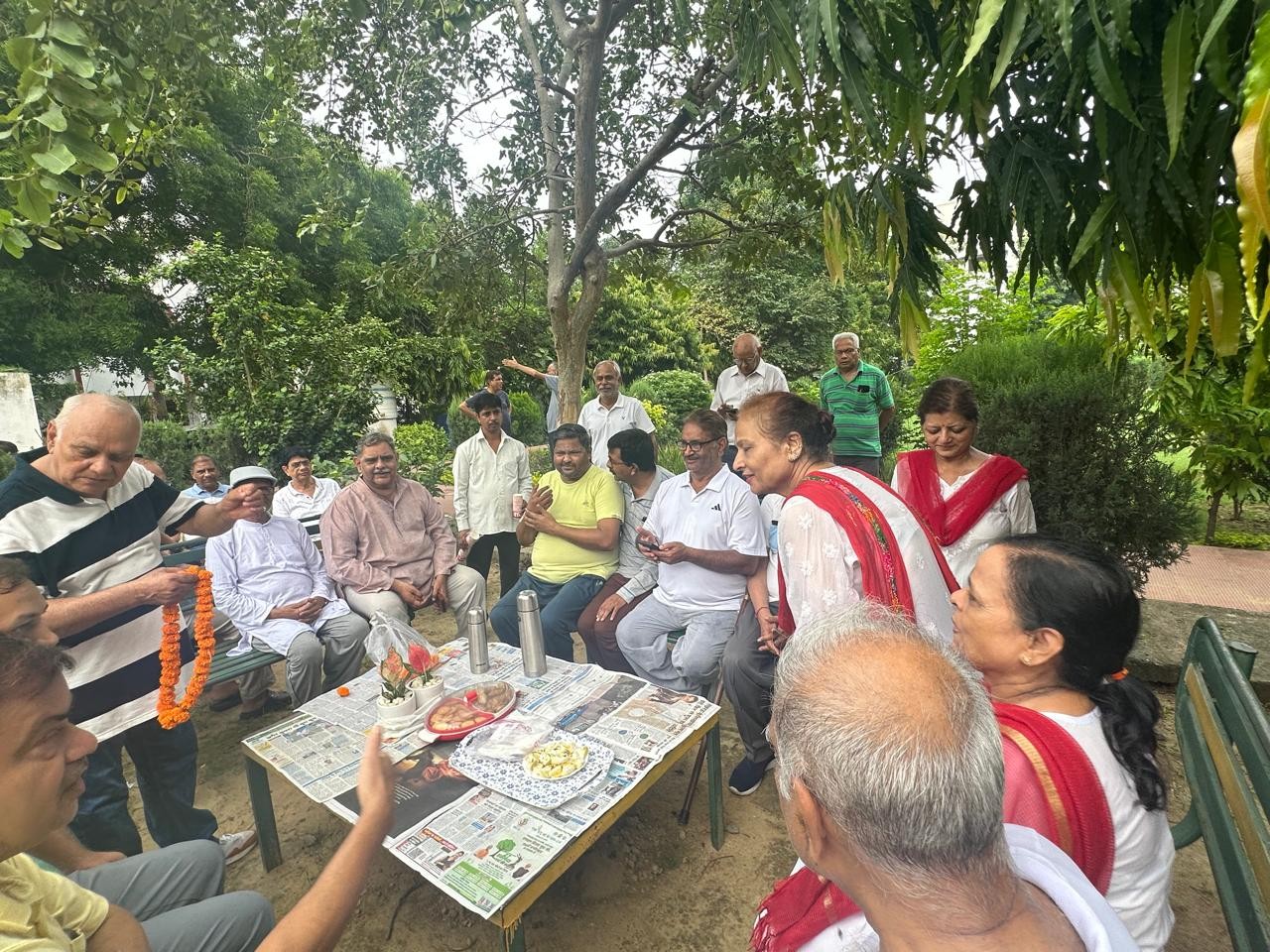 BJP MLC Avnish Kumar Singh honored