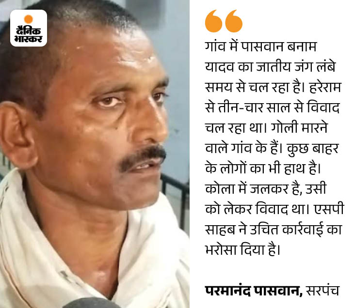 Criminal Hareram Paswan murdered in battle for supremacy in Begusarai | हालचाल पूछा, फिर पत्नी ...