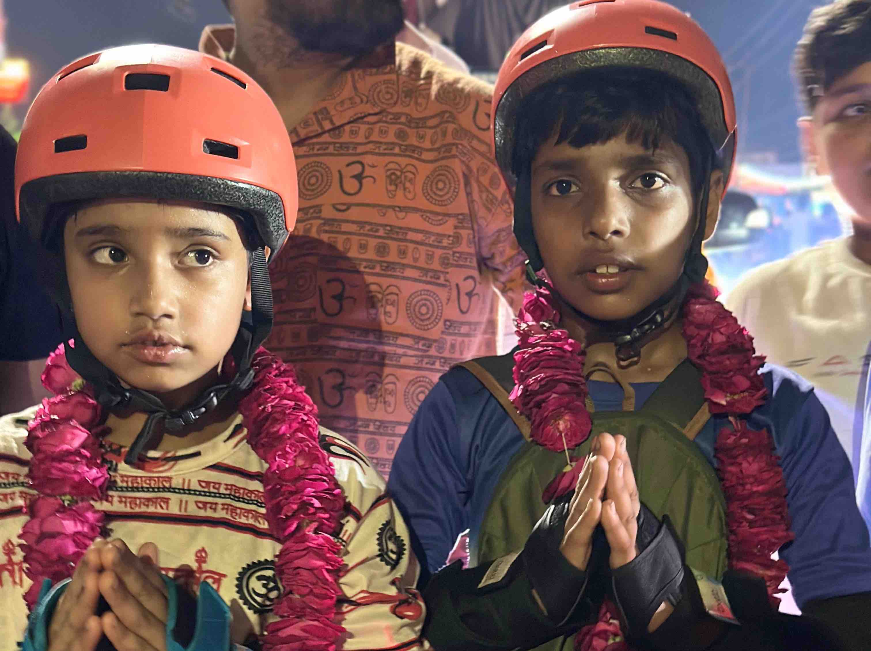 9 year old Nandini and 11 year old Yug's 200 KM journey of faith ...