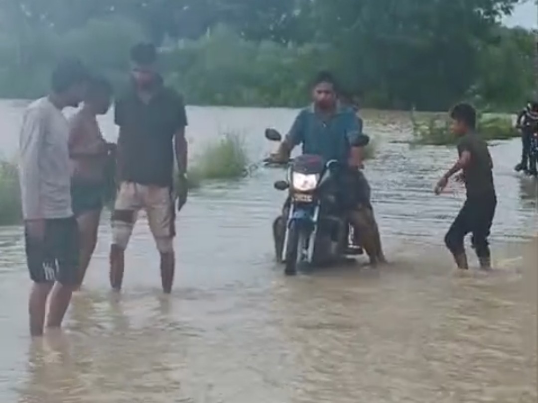 The water level of Asan river increased in Ambah | अंबाह में आसन नदी का ...