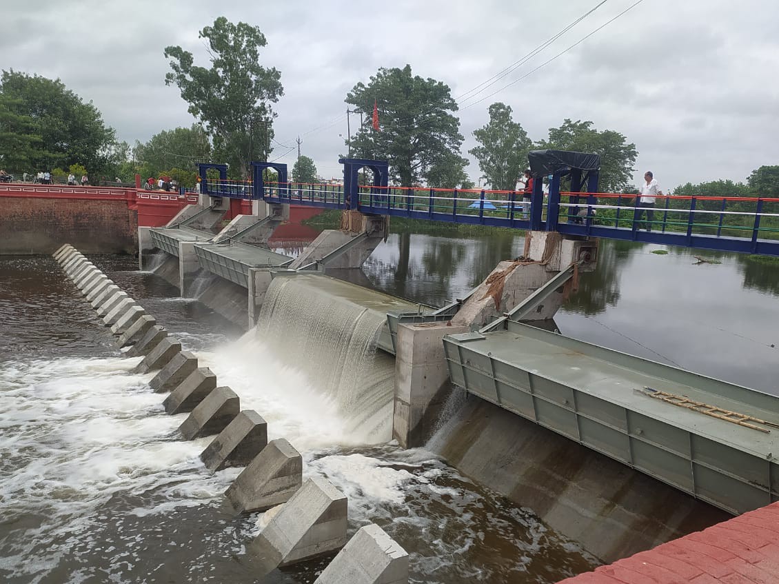 The water level of Bhakra Dam and Dhimari River increased in Bilaspur ...