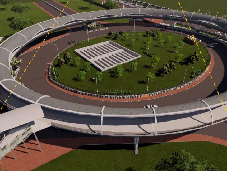 IIT approves design of Noida Skywalk It will connect Noida and ...