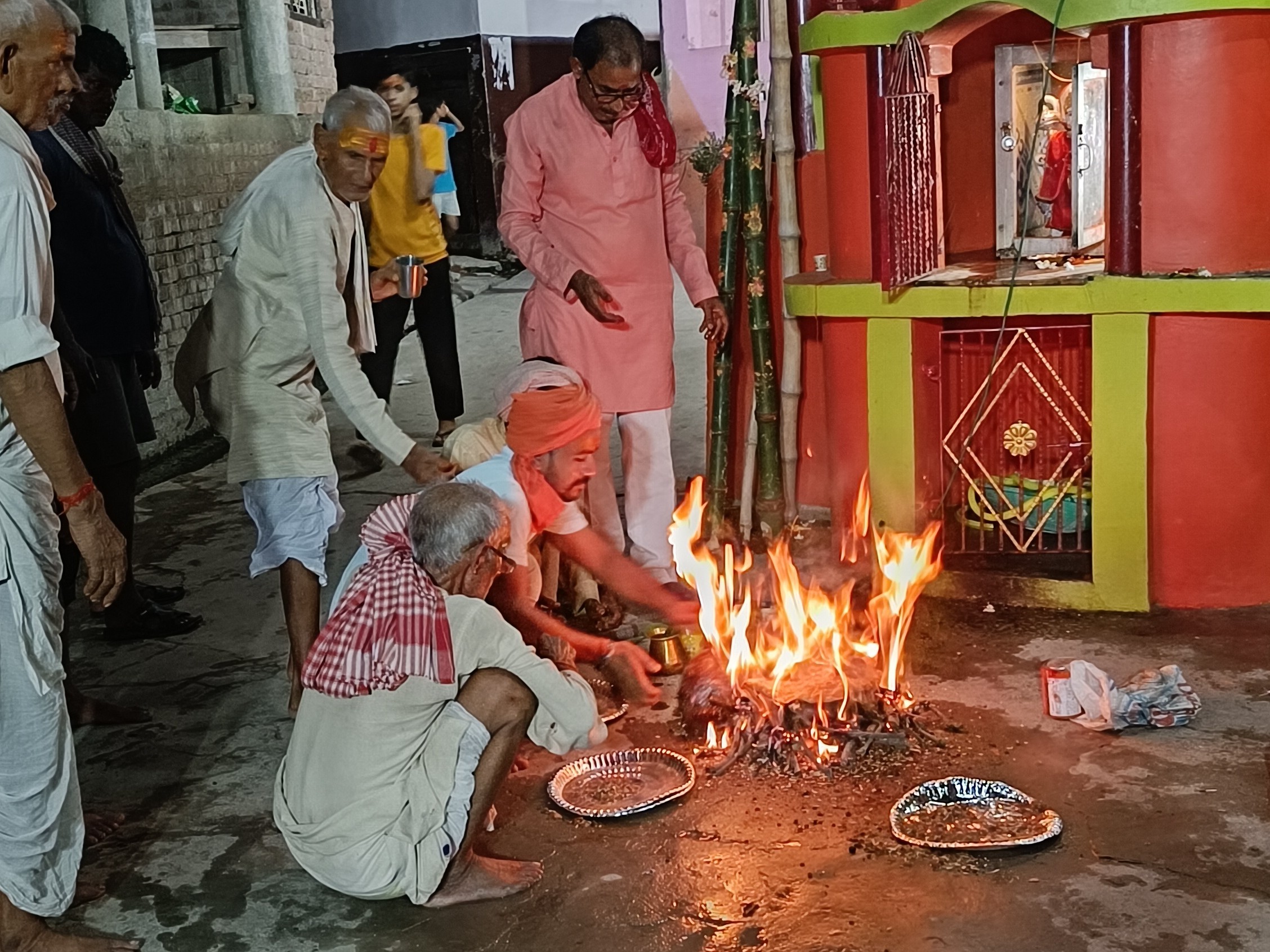 Annual Puja at Durga Temple on Saptami of Sawan | सावन के सप्तमी पर ...