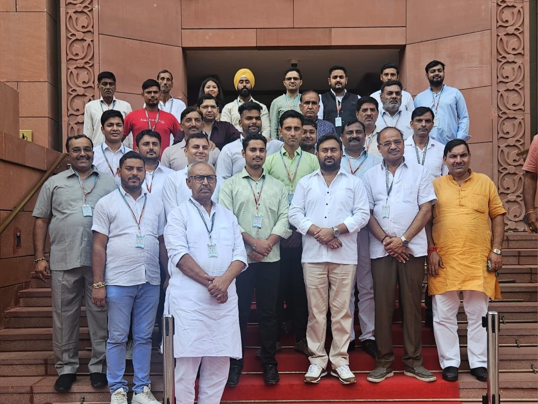 The people of Anupshahr watched the proceedings of the new parliament