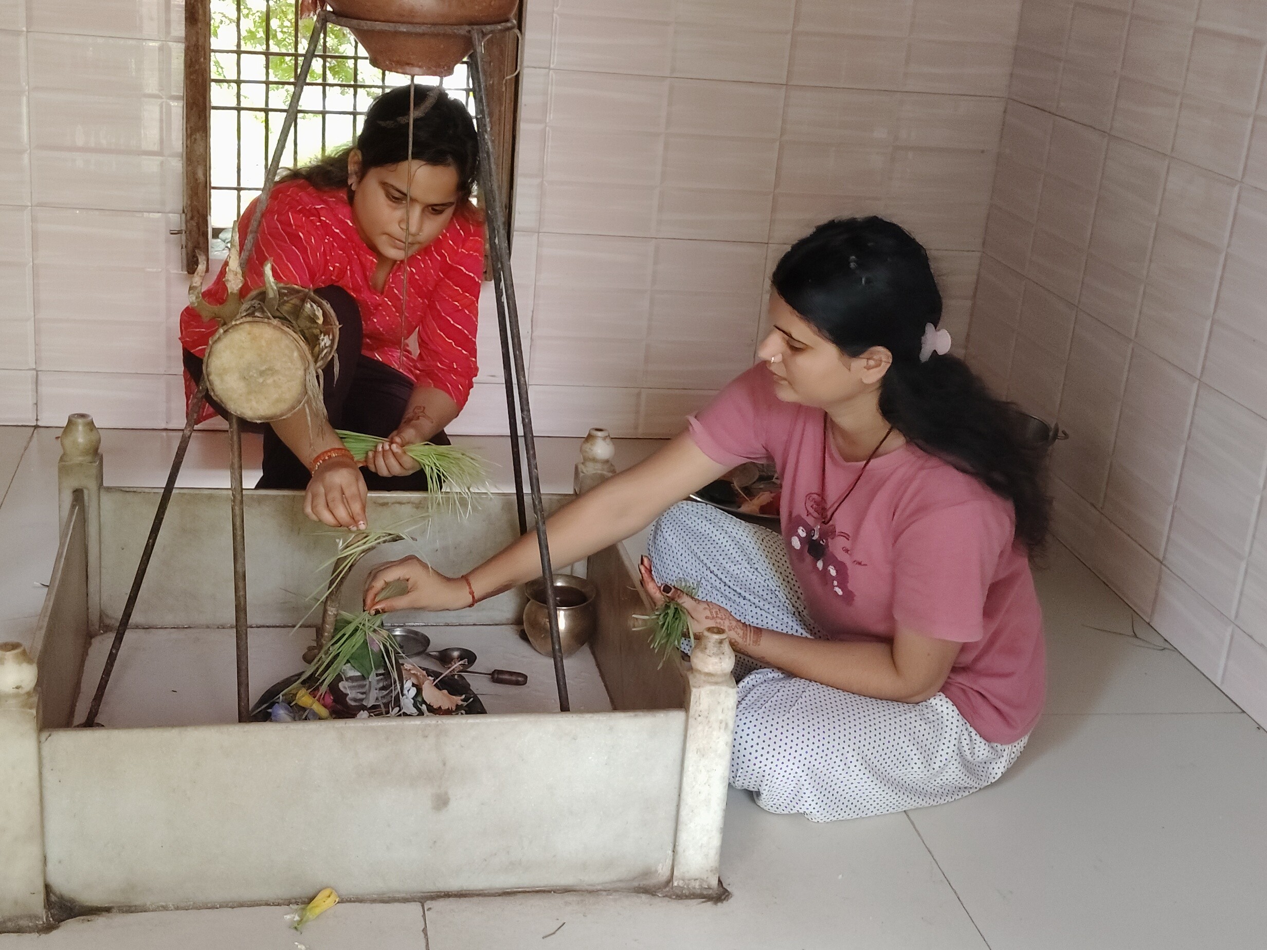 Special worship of Mother Kajali Devi on Kajali Teej | कजली तीज पर मां ...