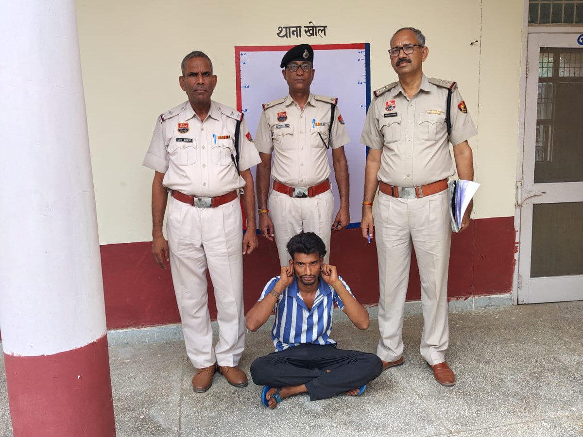 Rewari-police-arrested-accused-with-sharp-knife-near-canal-update ...