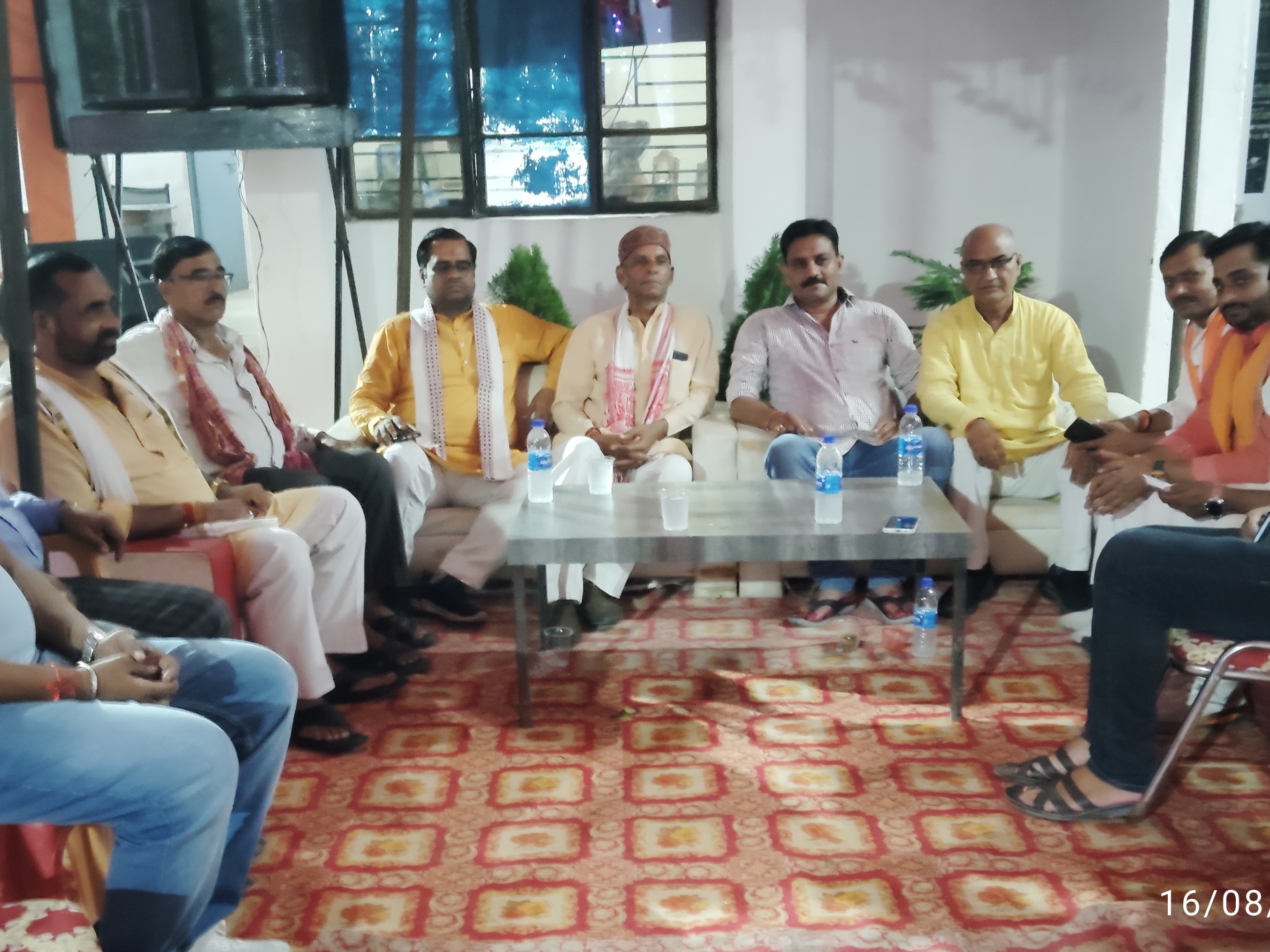 Janmashtami celebrations at Jigana police station in Mirzapur
