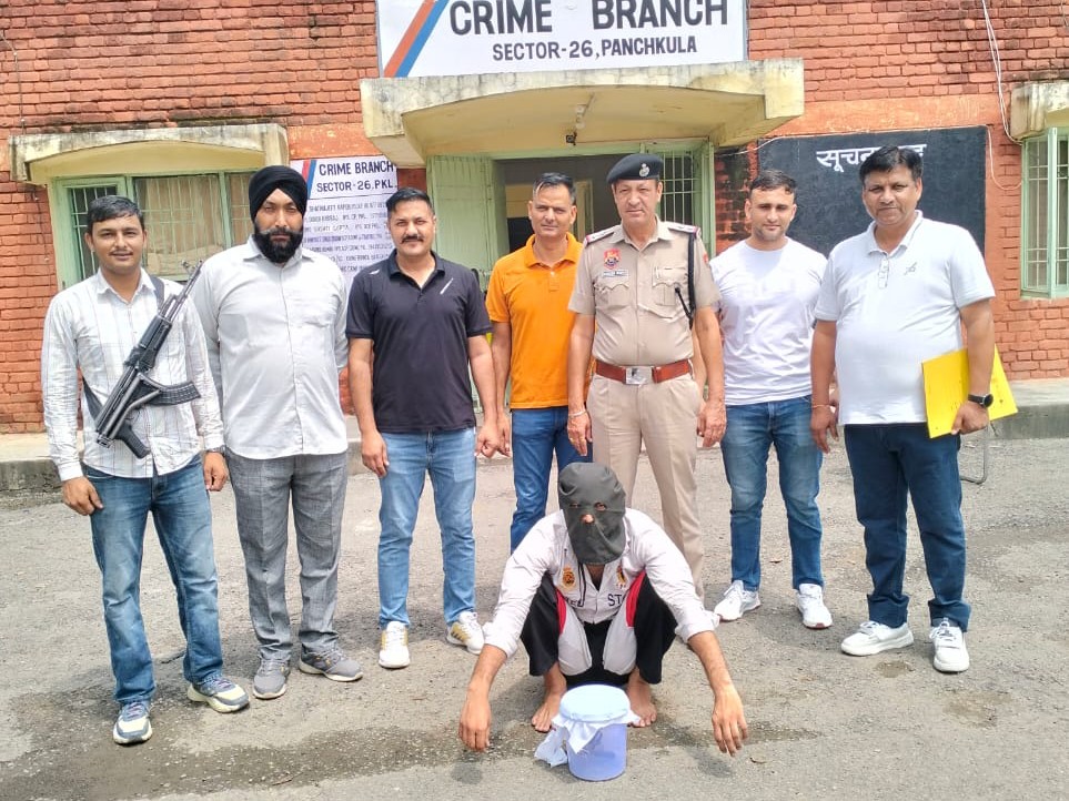 Panchkula Crime Branch Arrested Two Illegal Weapons Accused; Haryana