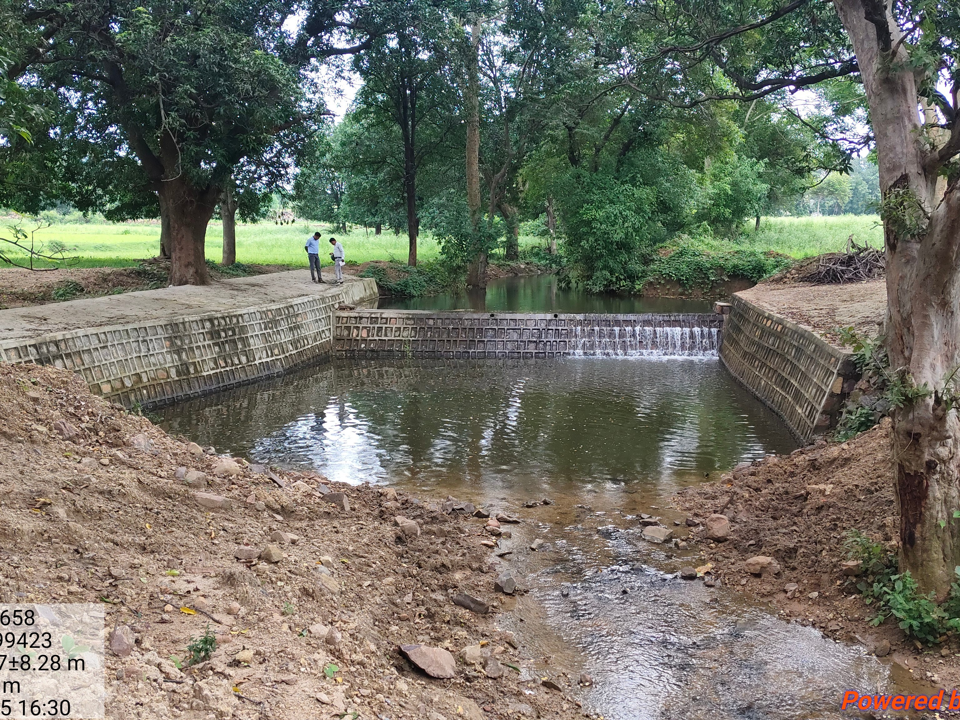 Check dam built in Chhapai of Lalitpur | ललितपुर के छिपाई में बना चेक ...
