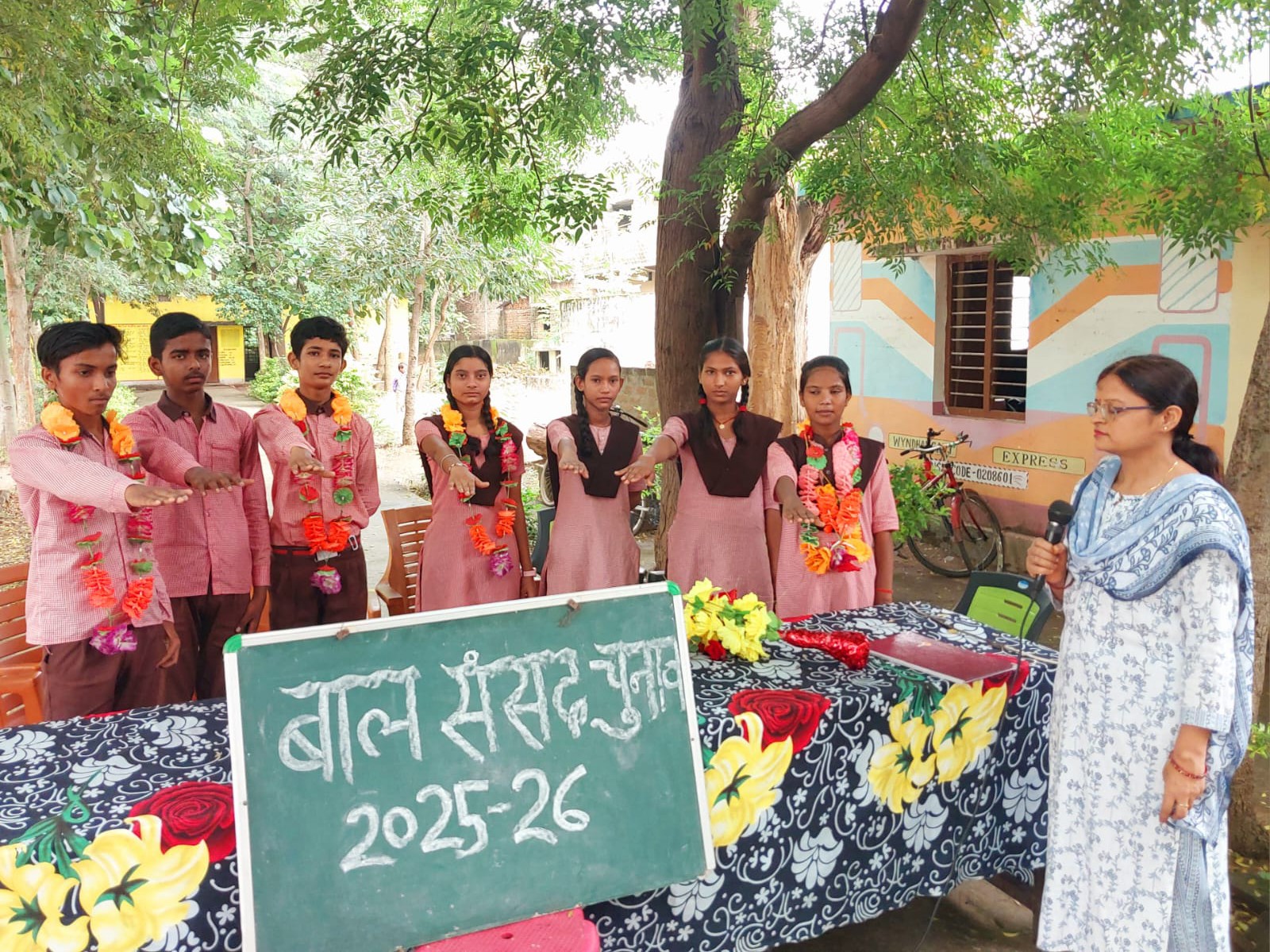 Formation of Bal Sansad in Composite School located in Vindhamganj