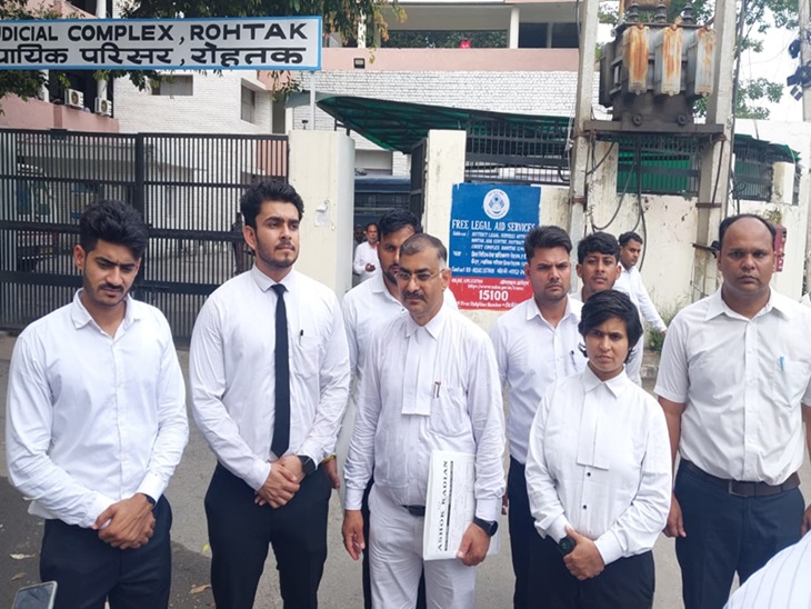 Rohtak Magan Suhag suicide case Divya Deepak Court ASI Sanjay Haryana